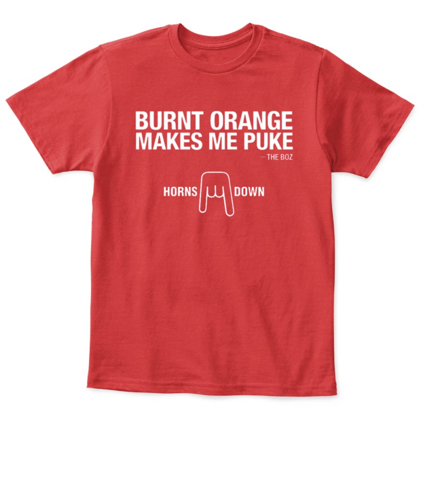 Burnt Orange Makes Me Puke Shirt - Ellieshirt