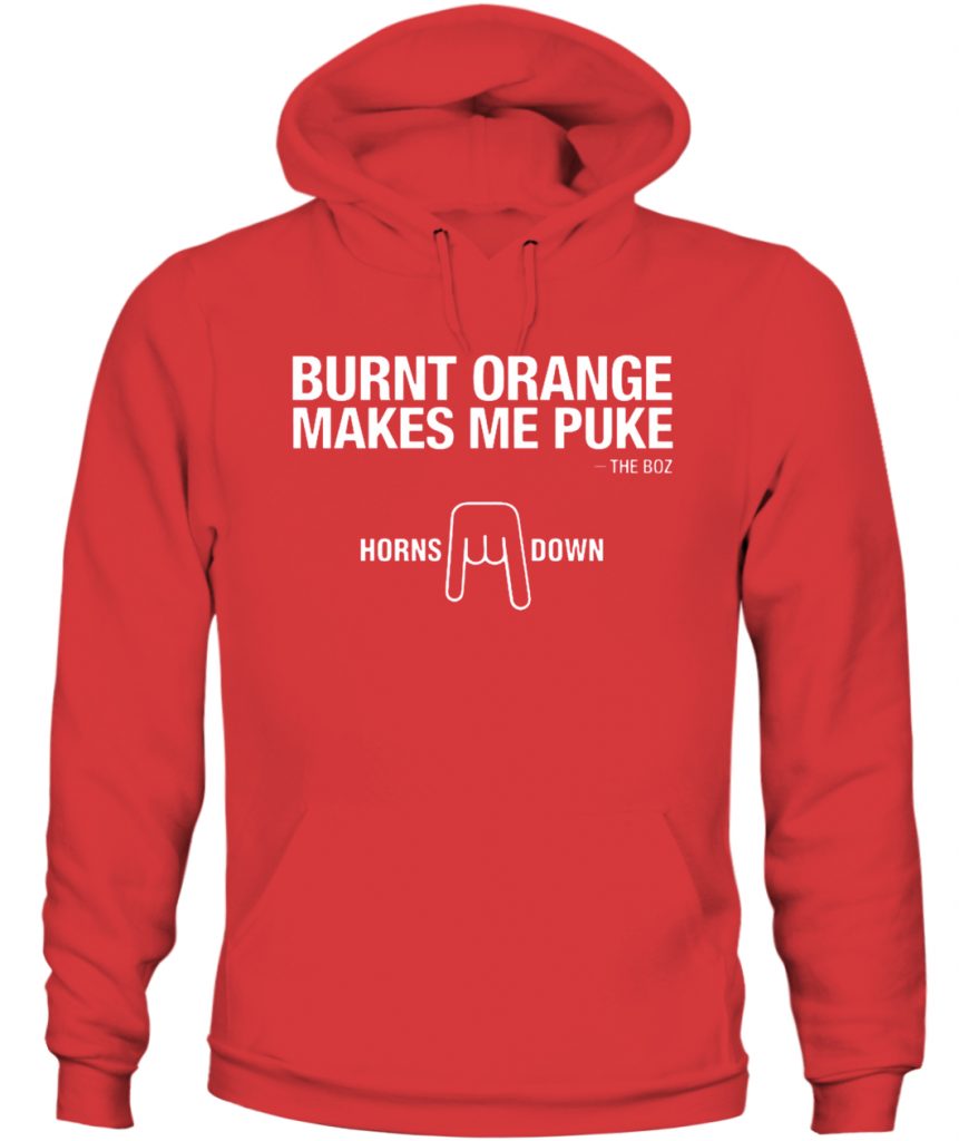 Burnt Orange Makes Me Puke Shirt - Ellieshirt