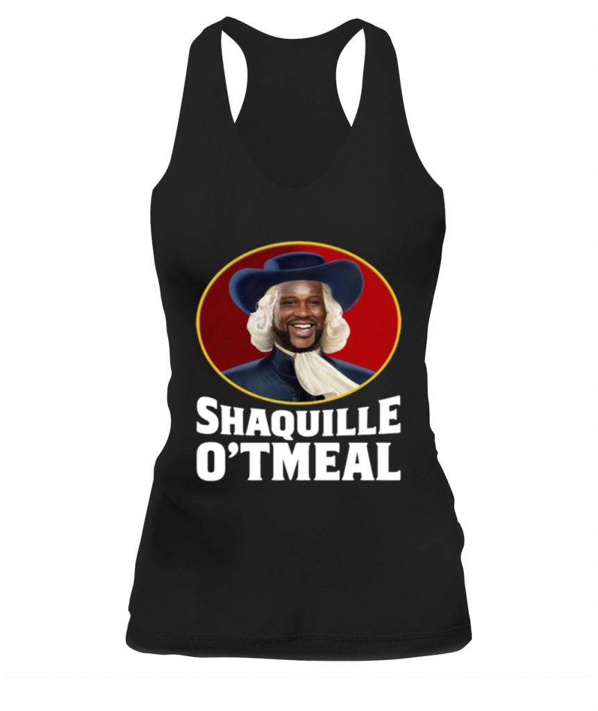 Shaquille Oatmeal Shirt O'neal Parody Funny Oats, Shaquille O'Neal, NBA ...