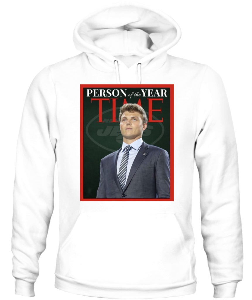 ZACH WILSON Person Of The Year Time Shirt Zach Wilson, New York Jets ...