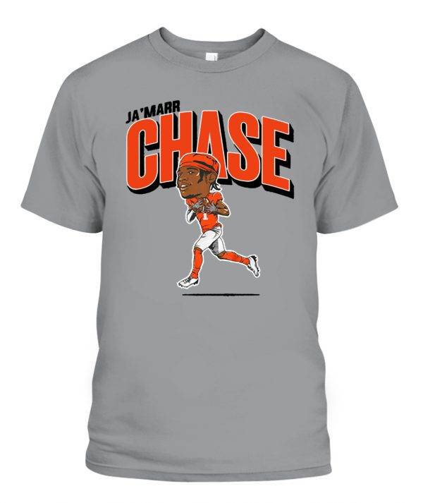 JA'MARR CHASE CARICATURE SHIRT Ja'Marr Chase, Cincinnati Bengals ...