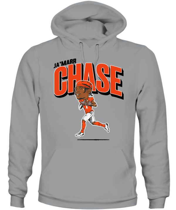 JA'MARR CHASE CARICATURE SHIRT Ja'Marr Chase, Cincinnati Bengals ...