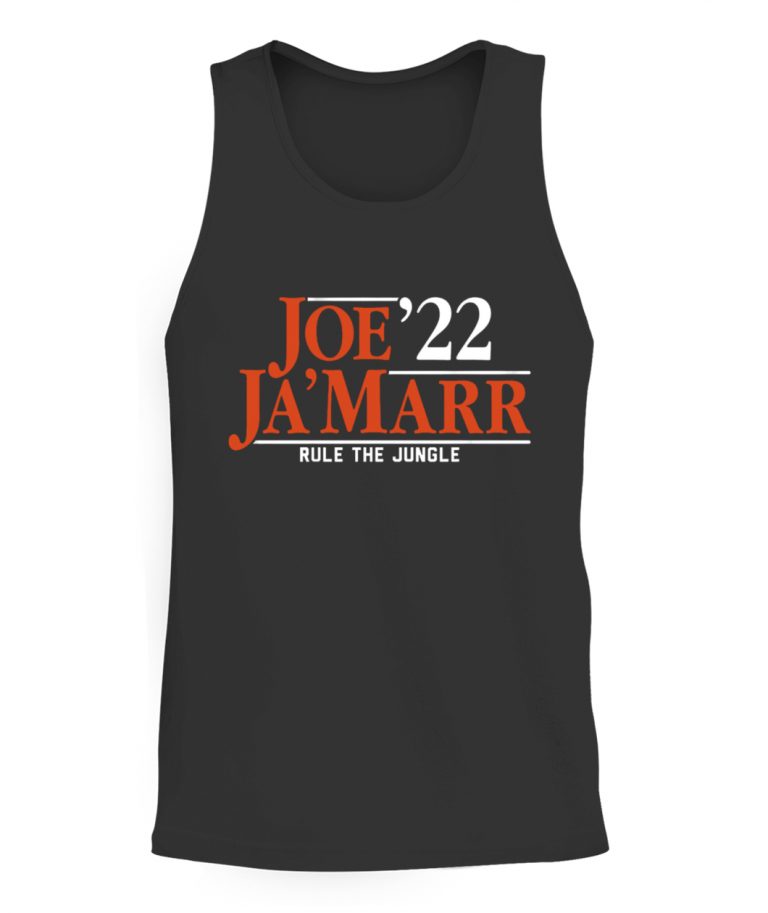 JOE JA'MARR '22 - RULE THE JUNGLE SHIRT Joe Burrow, Ja'Marr Chase ...