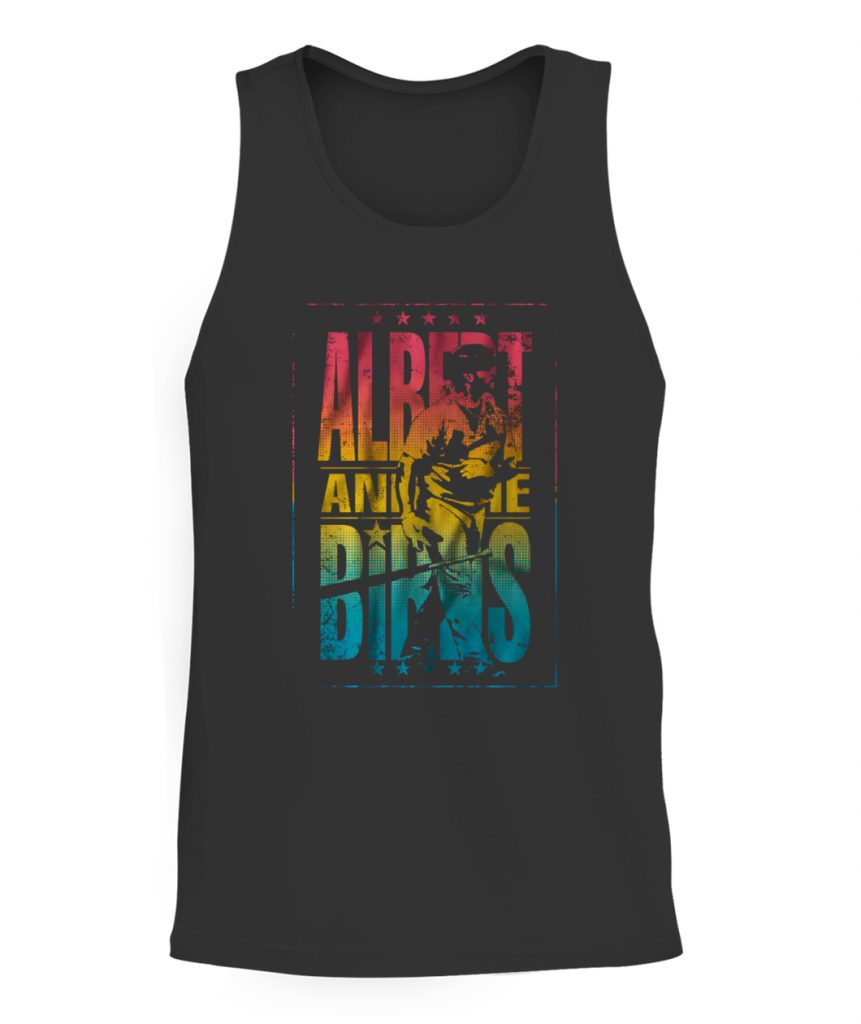 ALBERT AND THE BIRDS AND THE BIRDS SHIRT Birds on the Black, Albert ...