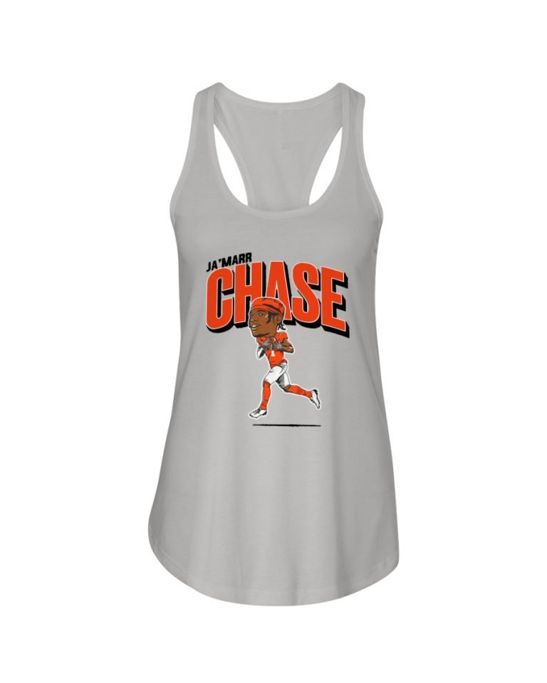 JA'MARR CHASE CARICATURE SHIRT Ja'Marr Chase, Cincinnati Bengals ...
