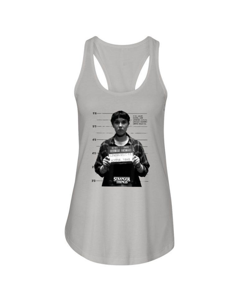 Stranger Things 4 Jane Hopper Mugshot Photo T-Shirt - Ellieshirt