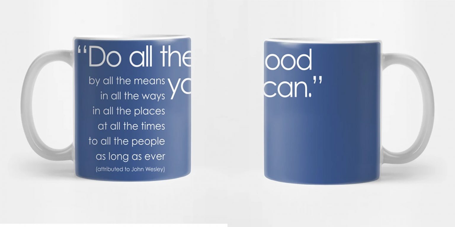 Do all the good Mug John Wesley - Ellieshirt