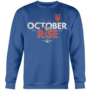 OCTOBER RISE SHIRT 2022 MLB Postseason, New York Mets - Ellieshirt