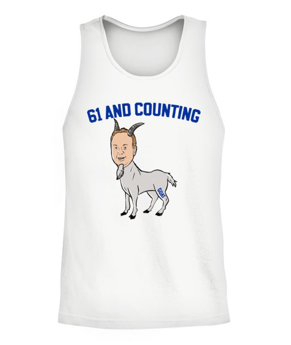 GOAT 61 AND COUNTING SHIRT Mark Stoops, Kentucky Wildcats - Ellieshirt