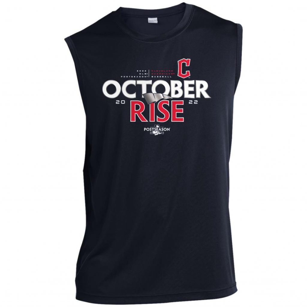 OCTOBER RISE SHIRT 2022 MLB Postseason, Cleveland Guardians - Ellieshirt
