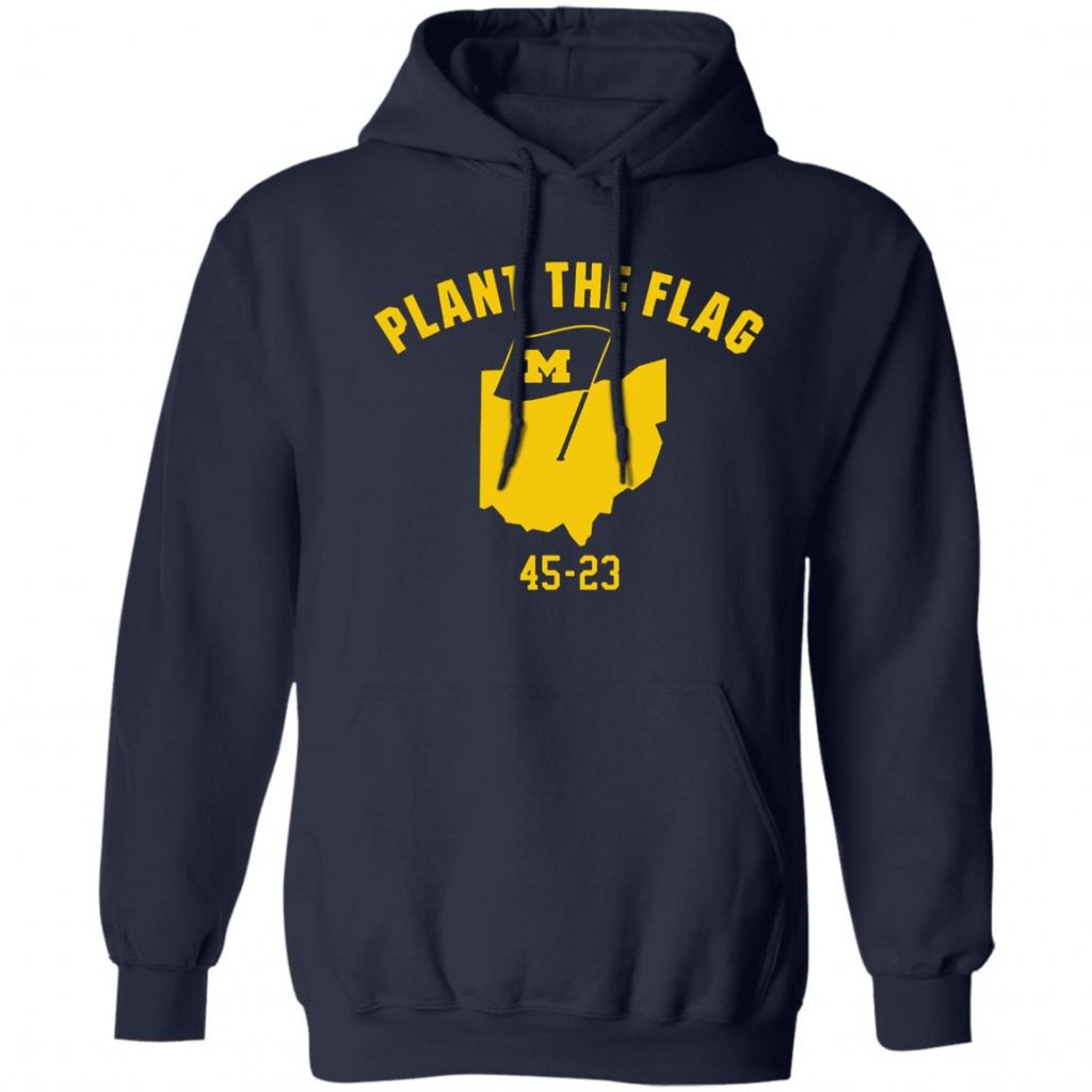 PLANT THE FLAG SHIRT Michigan Wolverines - Ellieshirt