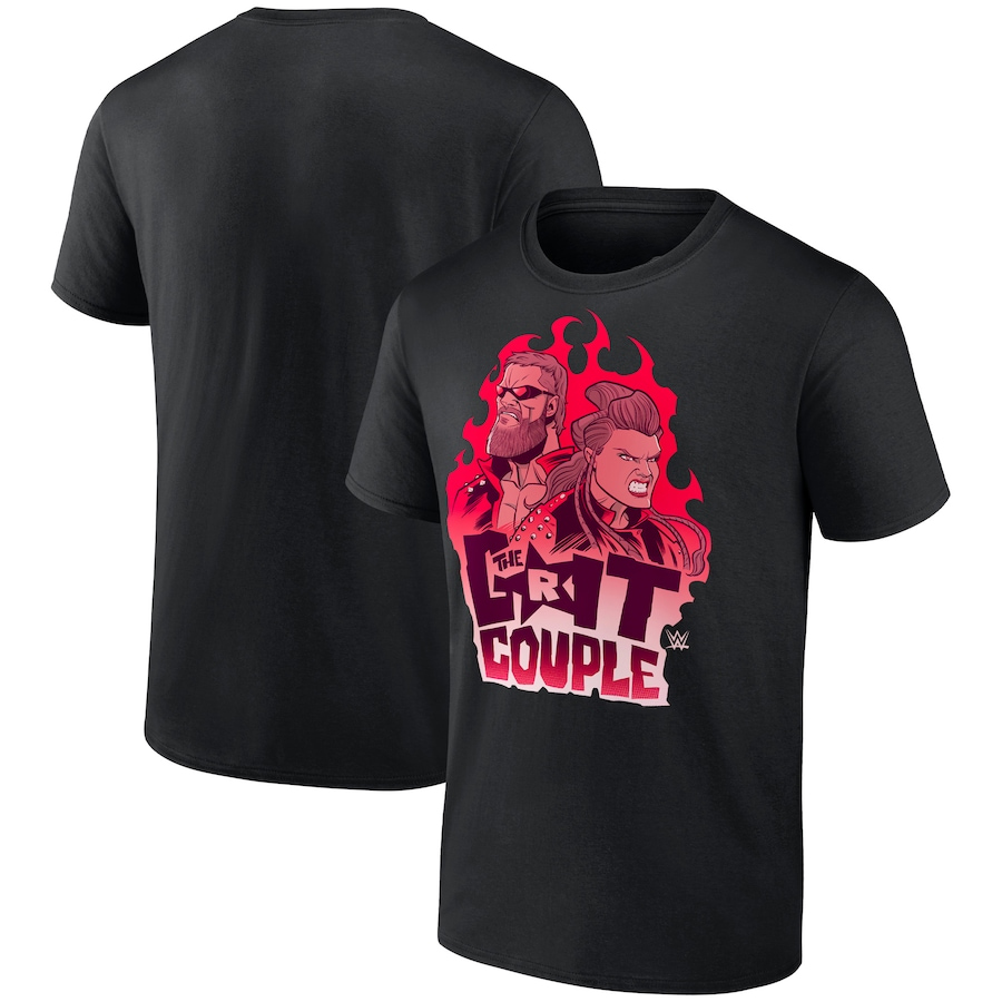 Edge & Beth Phoenix Grit Couple T-Shirt WWE - Ellieshirt