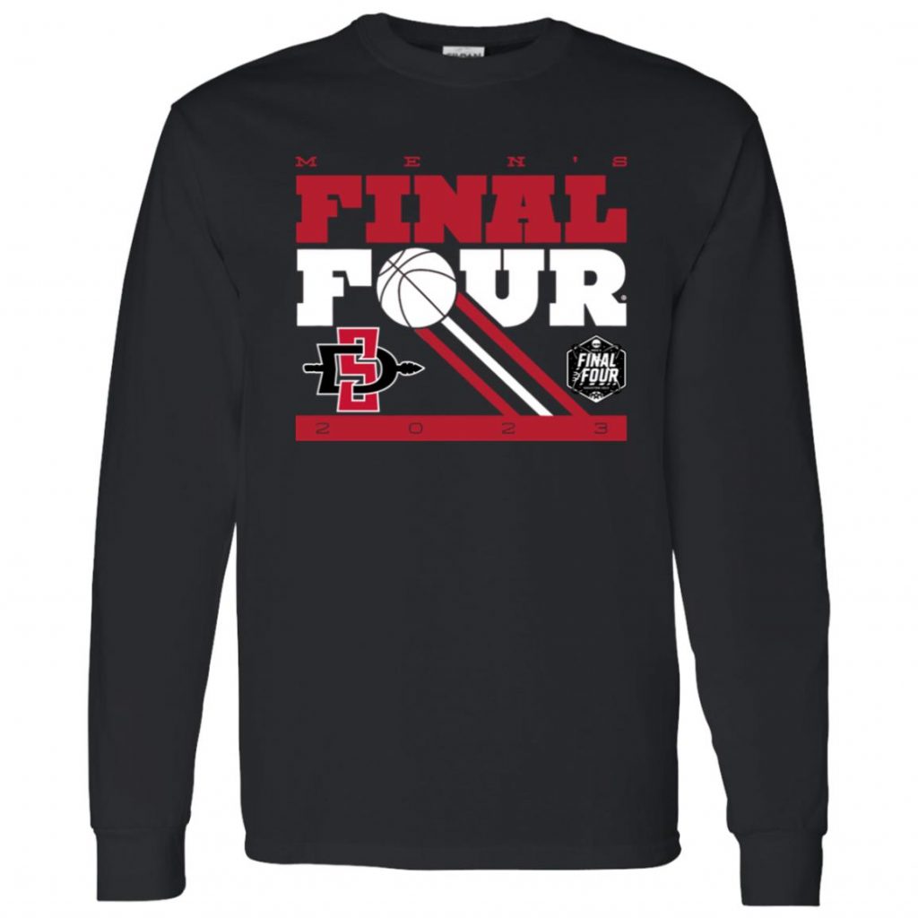 MEN'S FINAL FOUR STACK SHIRT SDSU BASKETBALL, San Diego State Aztecs ...