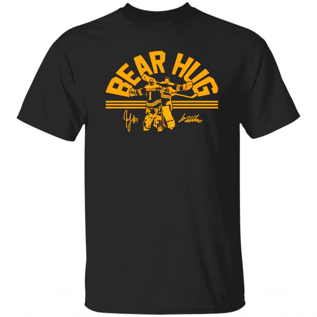 BEAR HUG SHIRT Linus Ullmark, Jeremy Swayman, Boston Bruins - Ellieshirt