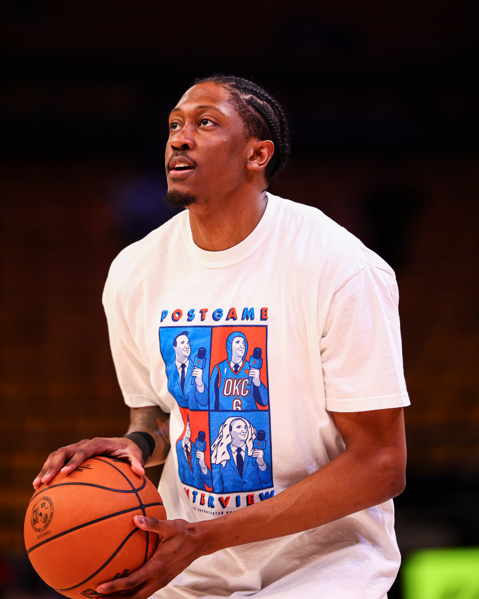 OKC Postgame Interview Shirt - Ellieshirt